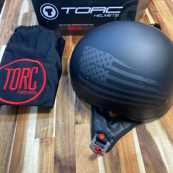 TORC | Other | Torc Unisex Matte Black Helmet With American Flag Design ...